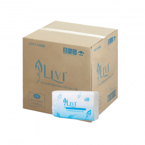 Livi กระดาษเช็ดมือ L Fold หนา 2 ชั้น